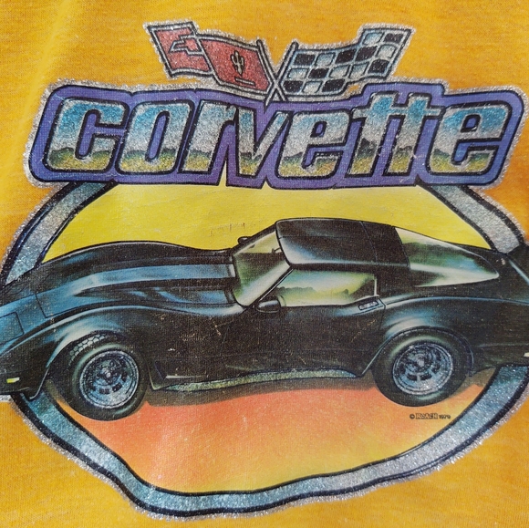 Roach | Shirts | Vintage Corvette Tshirt | Poshmark